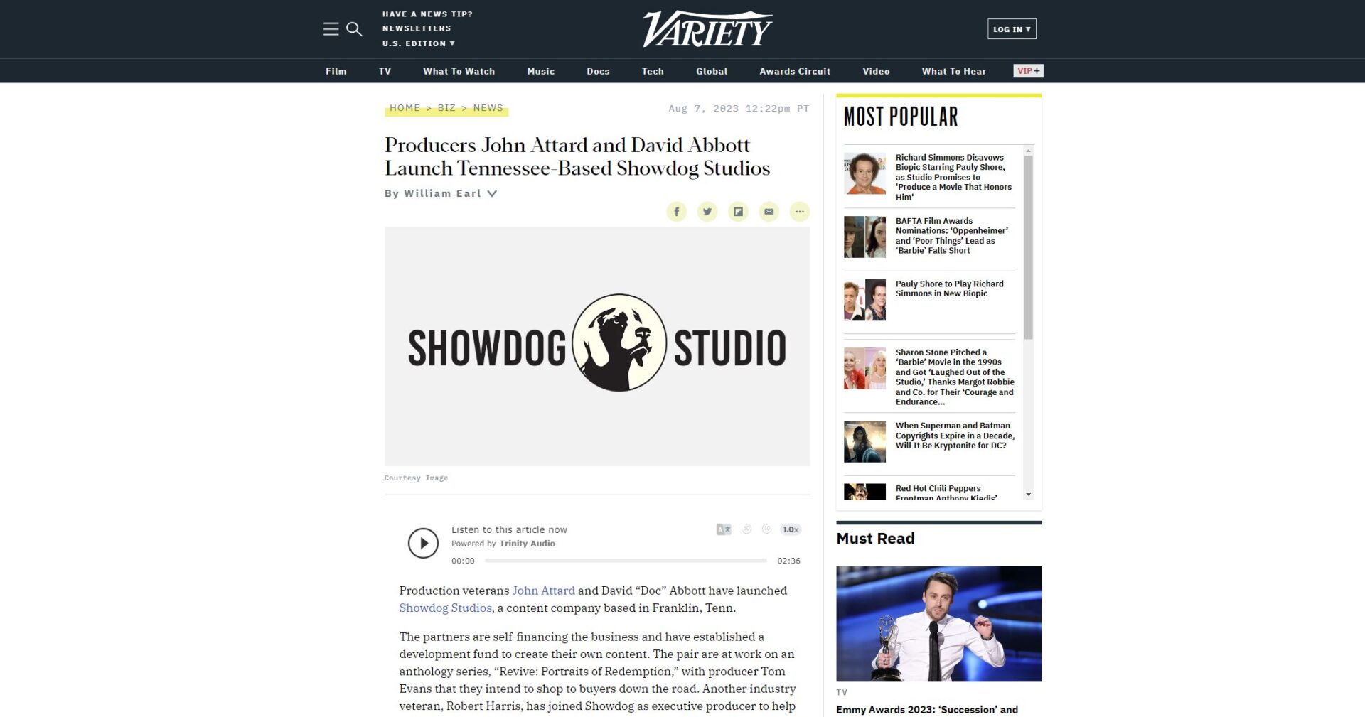 Variety - Showdog Studio