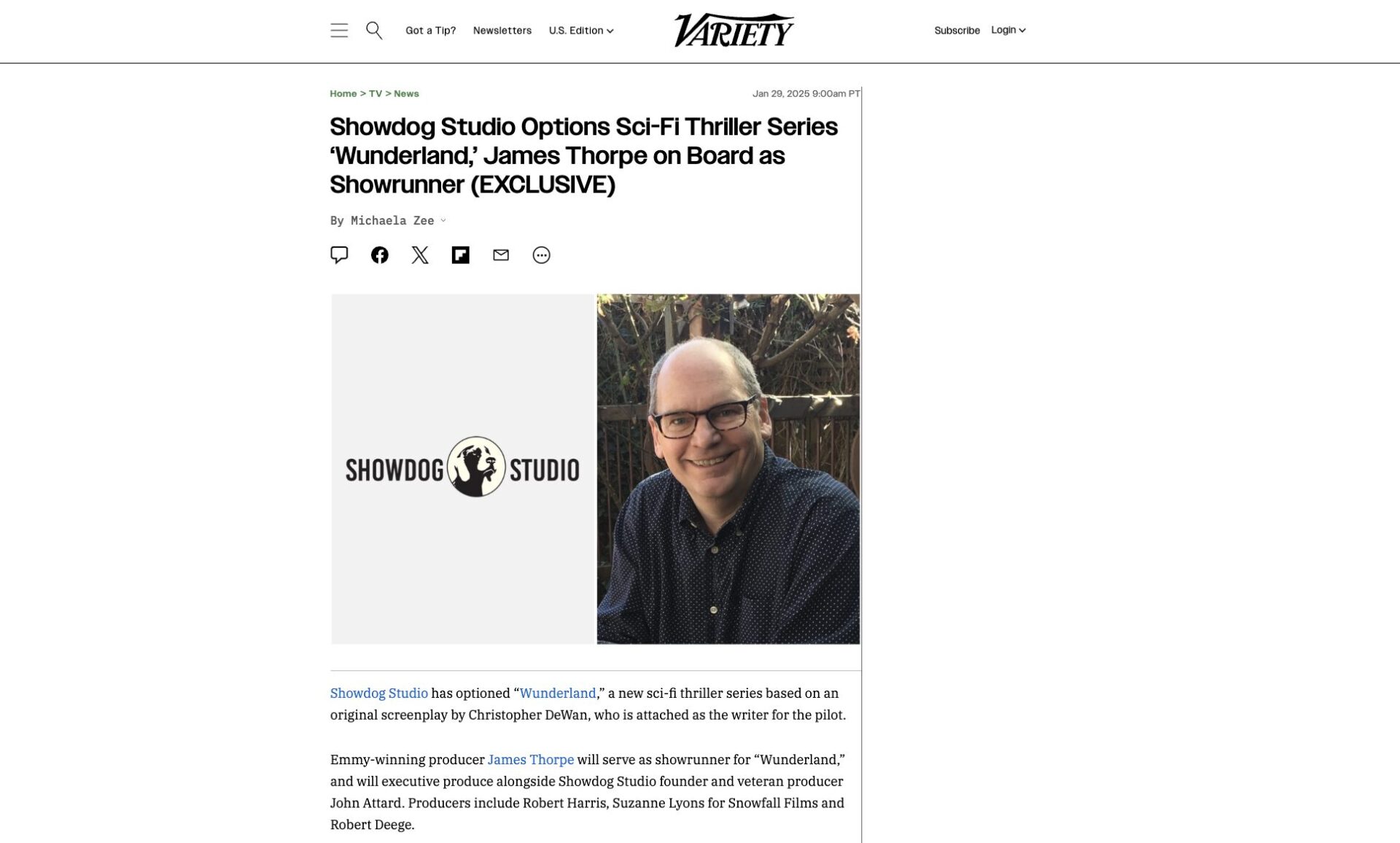 Variety - Showdog Studio